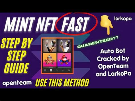 🔥 solana nft minter bot 🔥 cracked by openteam 🔥 nft sol mint script bot