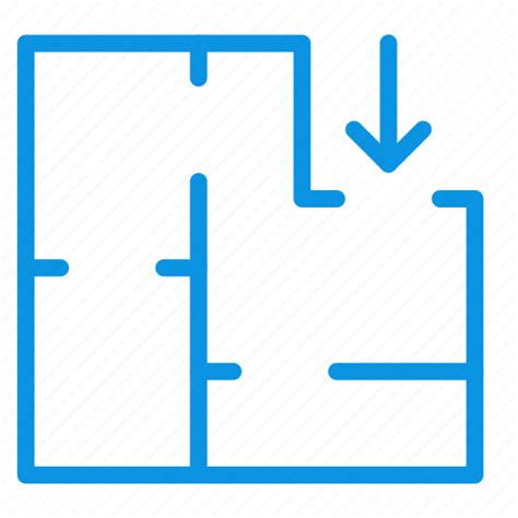 Appartment Plan Scheme Icon