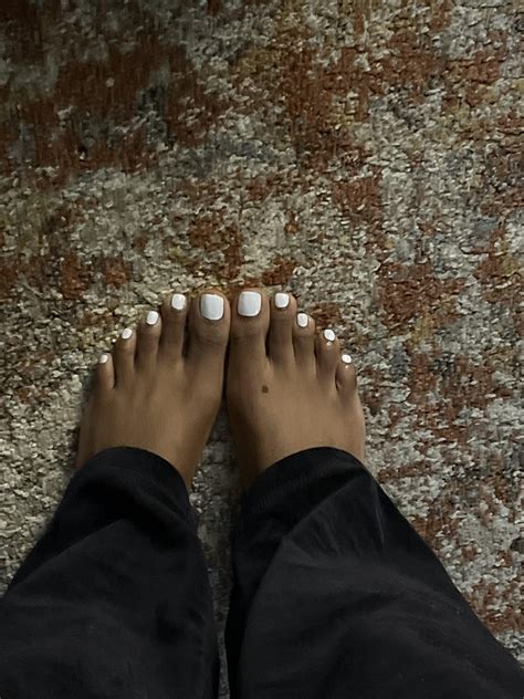 Got My Toes Done Anyone Like My Ebony Feet Rfeetpics