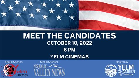 Meet The Candidates Town Hall Yelm Chamber Of Commerce