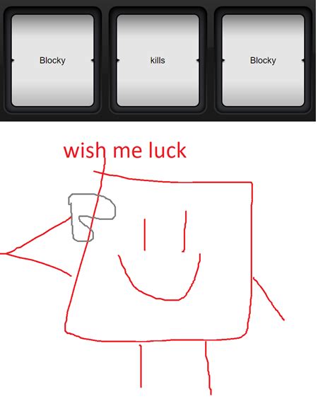 Blocky Drawing Fanart Cute Funny [blockyfan Like] By Sophiekouhai On