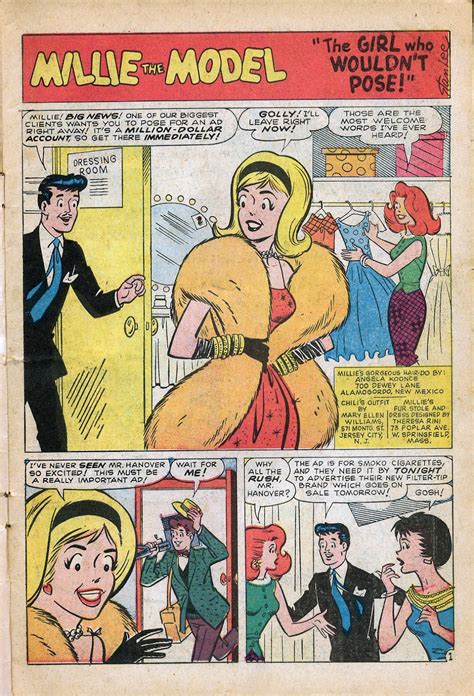 Read Online Millie The Model Comic Issue 104
