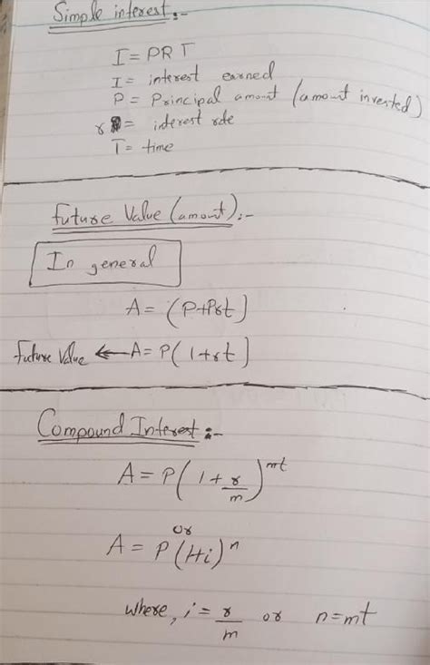 Solution Interest Problem Formulas Studypool