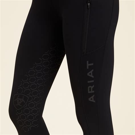 Ariat Riding Apparel Ariat Venture Ladies Thermal Half Grip Tights