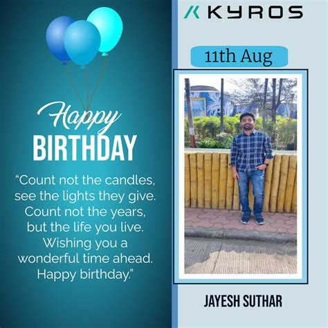 Kyros Infotech Hr On Linkedin Kyros Birthdaywishes