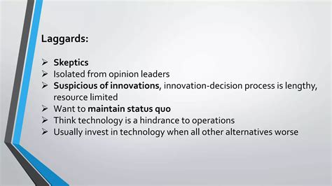 Diffusion Of Innovation Theory PPTX