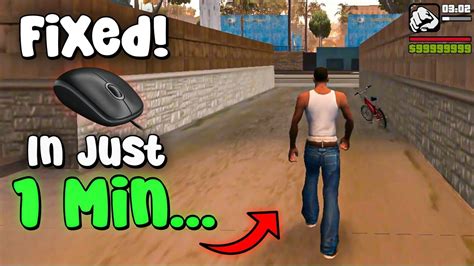 How To Fix Mouse Not Working In Gta San Andreas Gta Sa Mouse Not Working Fix Youtube