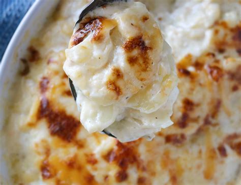 Creamy Scalloped Potatoes With Cheese The Anthony Kitchen