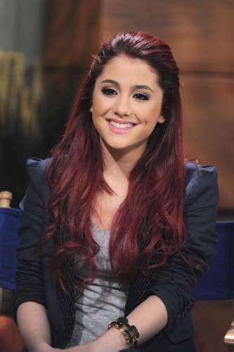 Ariana Grande Cute Cat Valentine Redheads Long Hair Styles