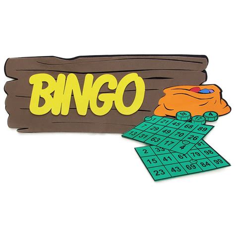 Placa de Identificação Bingo Decoração de Festa Junina em Eva Descubra