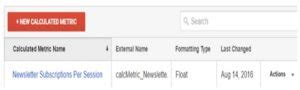 Google Analytics Calculated Metrics Tutorial Optimize Smart
