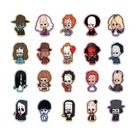 Horror Sticker Pack The Stkr Store