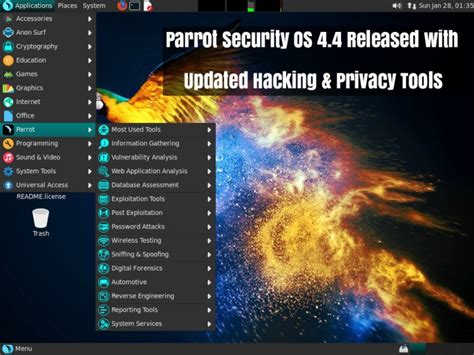 Parrot Security Os 4 4 Released With Updated Hacking And Privacy Tools With Various Security