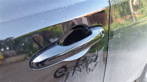 Защитная пленка под ручки дверей — Toyota RAV4 (IV), 2 л, 2015 года ...