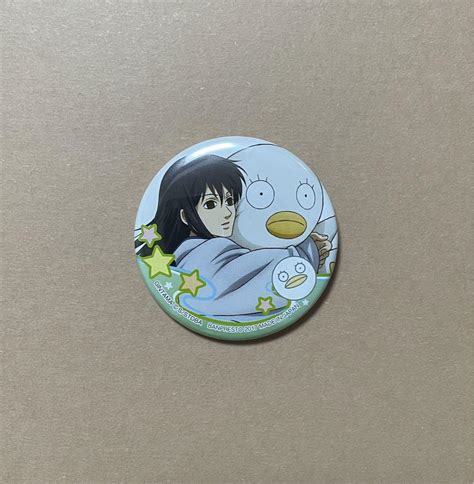 一番カフェ 銀魂 缶バッジ 桂小太郎 寝顔 メルカリ