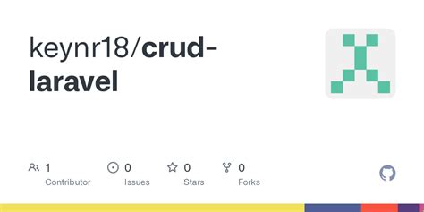 GitHub Keynr Crud Laravel
