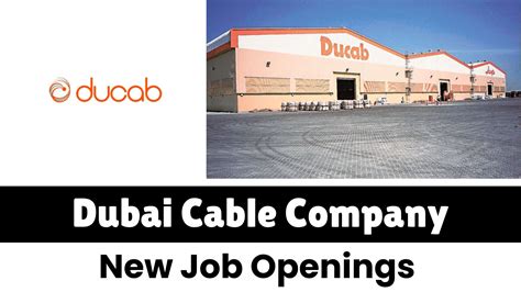 New Career Opportunities At Dubai Cable Company