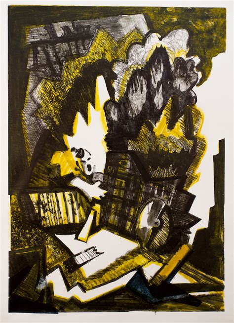 Illustration For Ryūnosuke Akutagawas Hell Screen