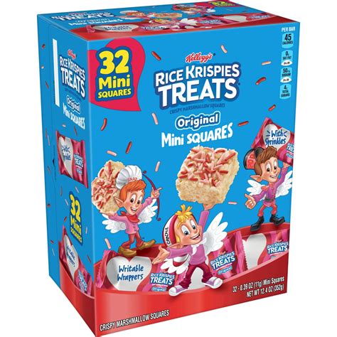 Kelloggs Rice Krispi Rice Krispies Treats Mini Marshmallow Snack Bars