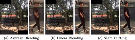Comparison Of Image Blending Methods From Left To Right Average