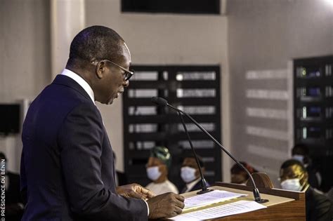 Discours Réponse de son Excellence Monsieur Patrice TALON Président de
