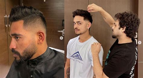 Ind Vs Aus Mohammed Siraj Ishan Kishan Flaunt New Haircut Ahead Of