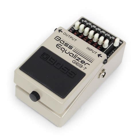 Boss Geb 7 Bass 7 Band Equalizer Pedal Cream City Music