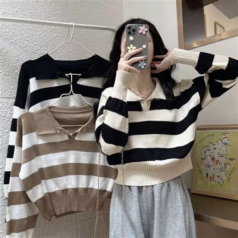 Jual VALENCIA SWEATER KNIT CROP SWEATER RAJUT VALENCIA SWEATER