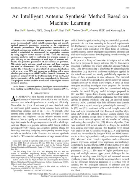 8 Anintelligentantennasynthesismethodbasedonmachinelearning Pdf