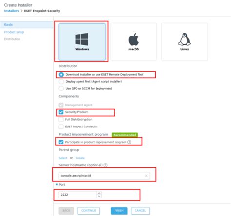 Membuat Paket Installer Eset Protect Prosperita Knowledge Based