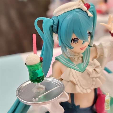 Exceed Creative Figure Hatsune Miku Sweetsweets Cream Soda Japan Prize