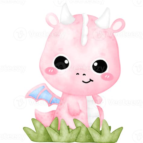 Pink Dragon Cute Dragon Year Of The Dragon 32503458 Png