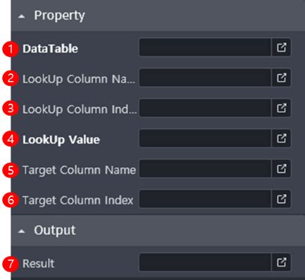 Lookup Datatable