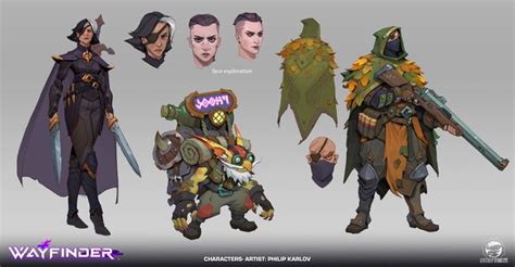 Artstation Wayfinder Characters Concept Art Concept Art Concept