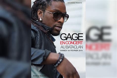 Gage En Concert Au Bataclan