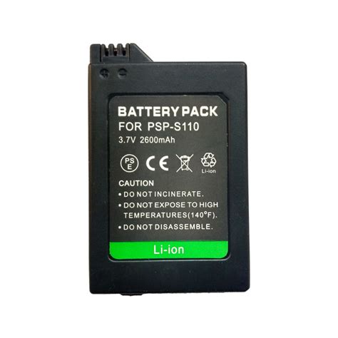 Aккумуляторная батарея Alitek для Sony PSP-S110, 2600 mAh (300260 ...