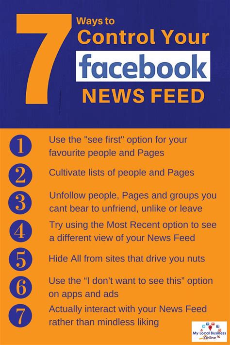 Facebook News Feed 7 Ways To Control What You See My Local Business