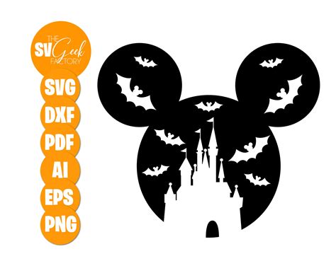 Mickey Silhouettes Svg Mickey Disney Clipart Svg Dxf For Images
