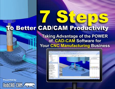 Steps To Better CAD CAM Software Productivity BobCAD CAM BobCAD CAM