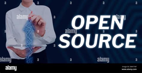 Conceptual Display Open Source Concept Meaning Denoting Software Which