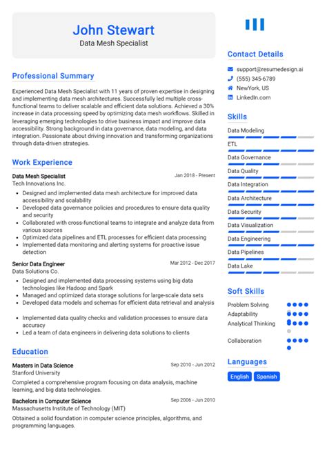 23 Data Virtualization Specialist Resume Examples And Templates For