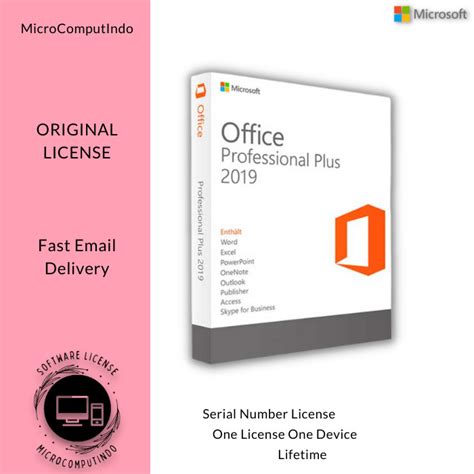 Jual Office 2019 Pro Plus Original Serial Kode Number Lisensi
