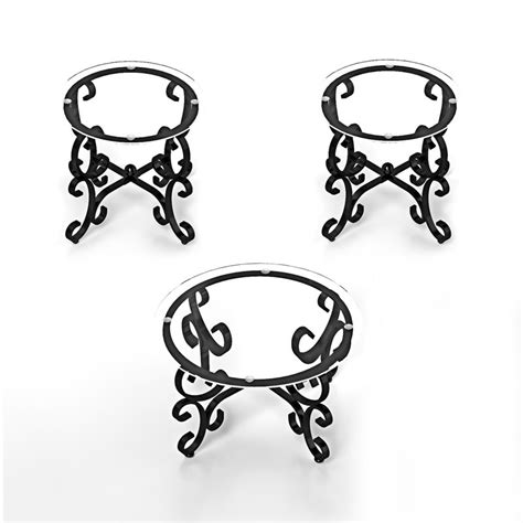 Lark Manor™ Tempered Glass Surface Coffee Table Set Wayfair