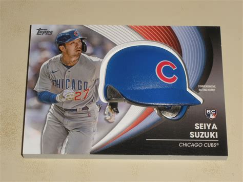 Mavin Seiya Suzuki 2022 Topps Update Commemorative Batting Helmet