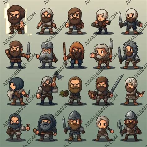 Peasant Enemy Sprite Sheet 16 Bit Style For Rpg Platformer Aimagebank