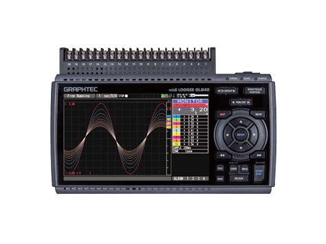 Graphtec GL840M 60Vp P Temperature Voltage Logger TEquipment