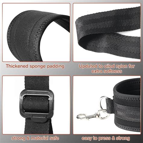 Set Bondage Cu Catuse Si Curele Ajustabile Vpuinefe Neopren Pentru