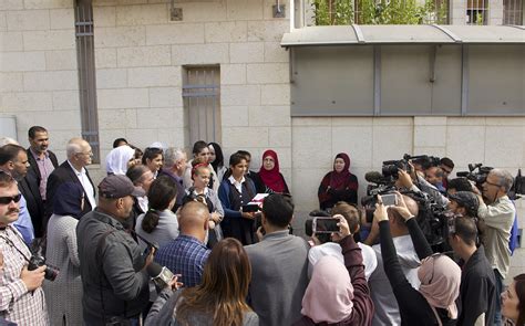 Palestinians Decry Balfour Declaration Outside British Consulate In
