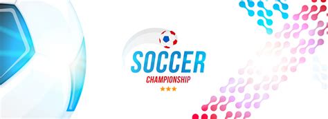 축구 우승입니다 축구 공 및 밝은 조명 효과와 배경에 텍스트 배너 서식 파일 수평 형식 2018년에 대한 스톡 벡터 아트 및