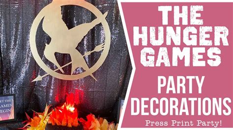 Hunger Games Decorations Ideas